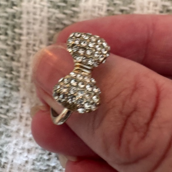 Jewelry | Sparkling Minnie Mouse Bow Ring | Poshmark